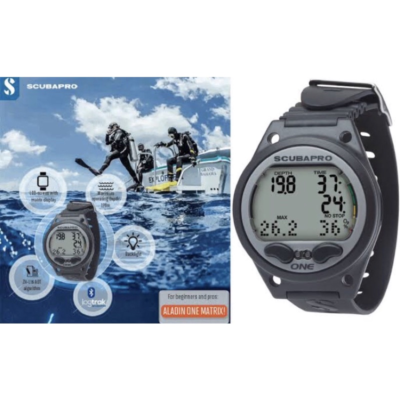 Jual Alat Selam Dive Computer Aladin One Matrix Divecom ScubaPro ...