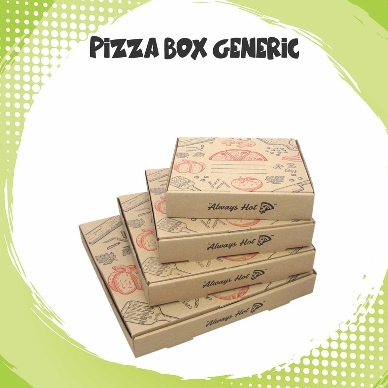 Jual PIZZA BOX GENERAL ( ISI 25PCS ) | Shopee Indonesia