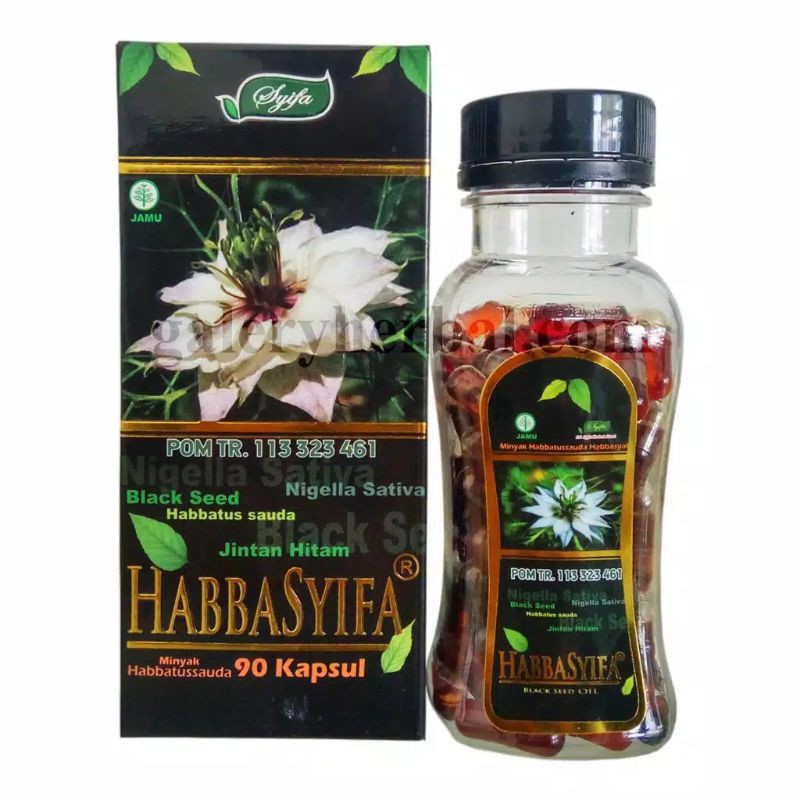 Jual Habbasyifa Minyak ||| Habbatussauda Habasya Isi 90 Kapsul Original ...