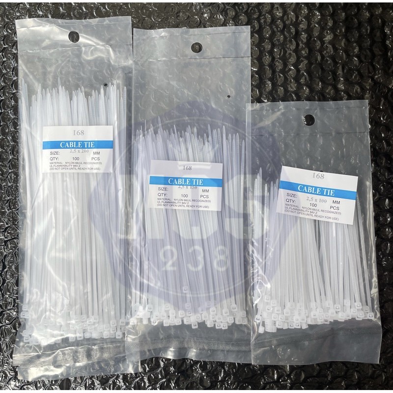 Jual Kabel Ties 2.5x10cm/15cm/20cm | Shopee Indonesia