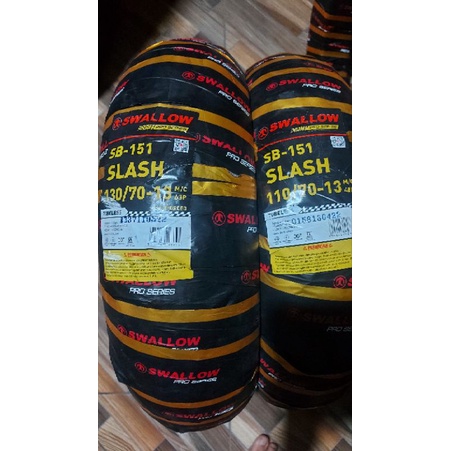 Jual ( PAKET 2 BAN RING 13 NMAX ) SWALLOW SLASH NMAX SB151 UK 110/70-13 ...