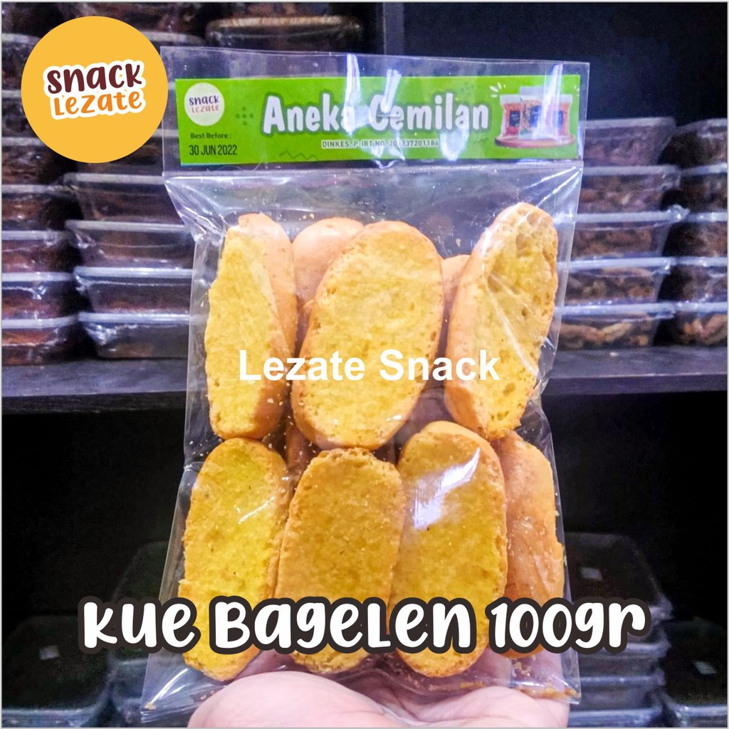 Jual Sedap Snack - Roti Bagelen Kering Bandung 100gr Gurih Manis / Kue ...