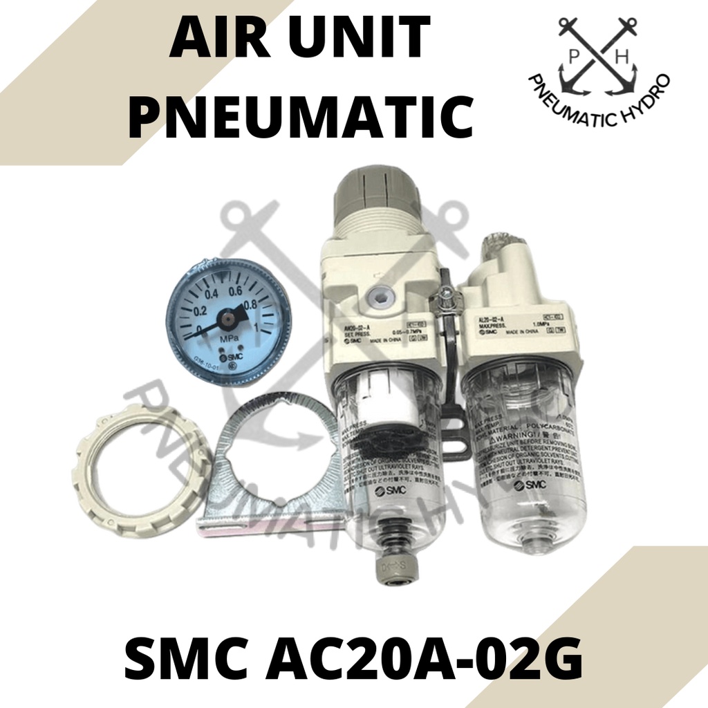 Jual Air unit pneumatic SMC AC20A-02G | Shopee Indonesia