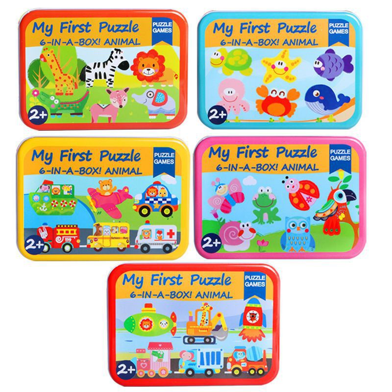 Jual Mainan Edukatif / Puzzle Kayu / Jigsaw Puzzle Anak My First Puzzle ...