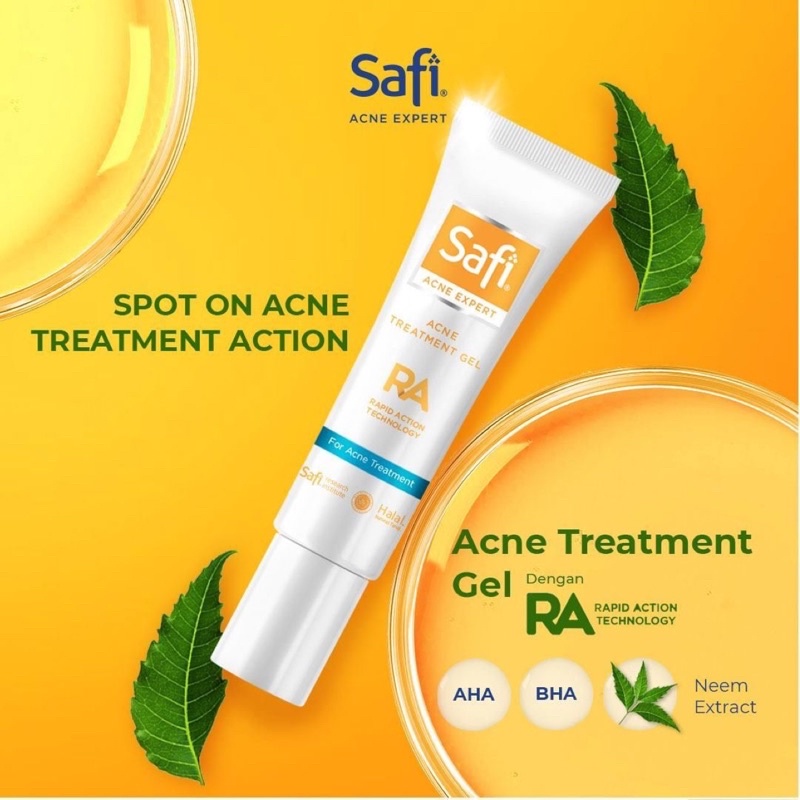 Jual DC SAFI Acne Expert Acne Treatment Gel (15gr) | Shopee Indonesia