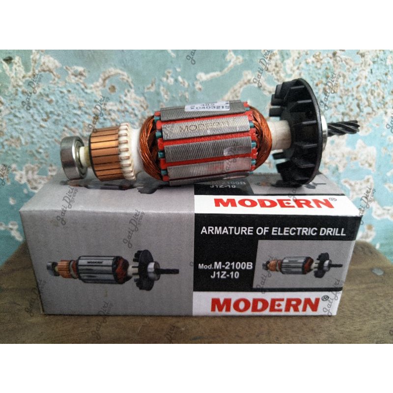 Jual Angker atau Armature Modern M-2100B JIZ 10, untuk mesin Bor atau ...