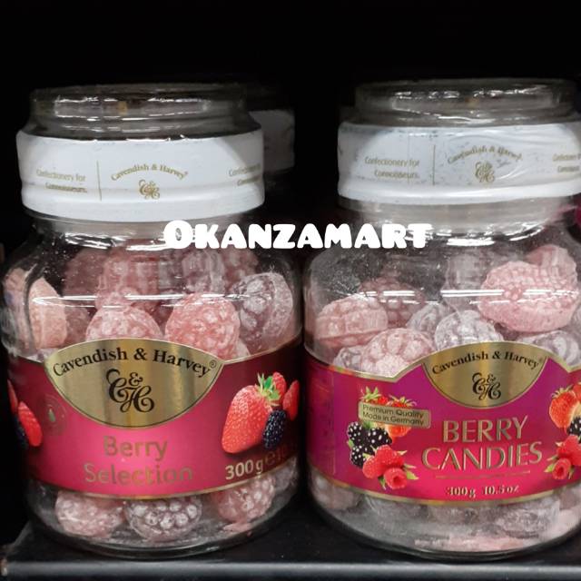 Jual Cavendish & Harvey Candies Jar Dua Varian 300gr | Shopee Indonesia