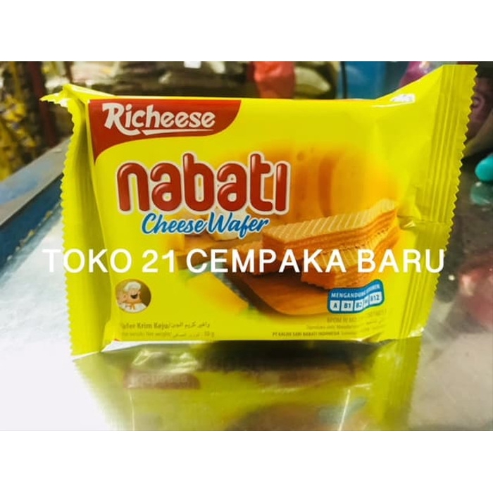 Jual Richeese Nabati Cheese Wafer 39 gram | Keju Richeese Nabati 39g ...