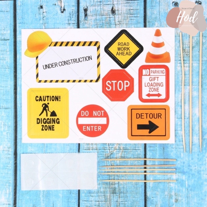 Jual Excavator Boy beko Ornamen Rambu Jalan Proyek Soft Yellow Car ...