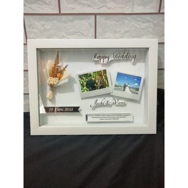 Jual BINGKAI MAHAR/BINGKAI ULANGTAHUN/ KADO WEDDING /BINGKAI BIODATA ...