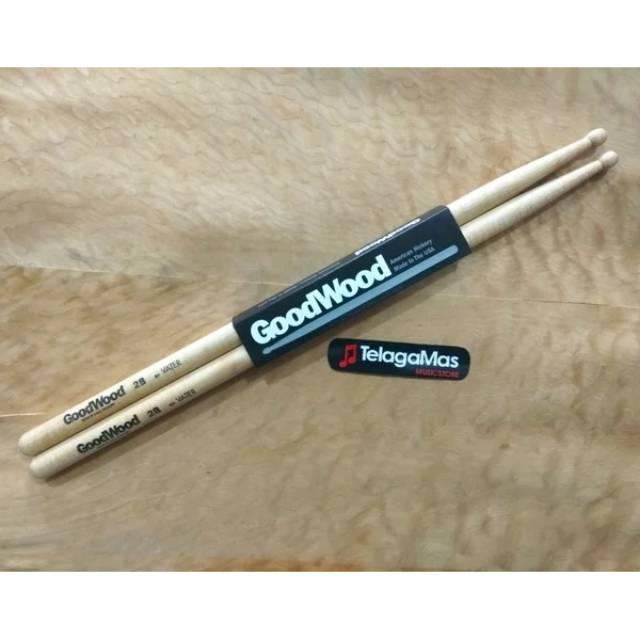 Jual stick drum Good wood by vater 2B original made in USA | Shopee ...