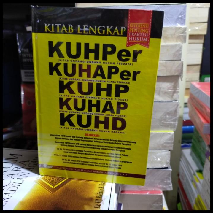 Jual Kitab Lengkap Kuh Perdata Kuha Perdata Kuhp Kuhap | Daisy | Shopee Indonesia