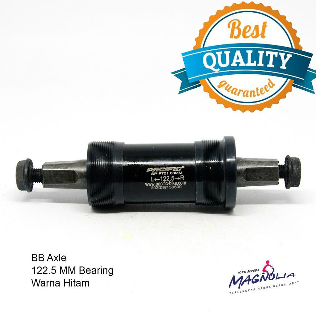 Jual Bottom Bracket BB As Tengah Bearing 122.5 MM Sepeda Pacific ...