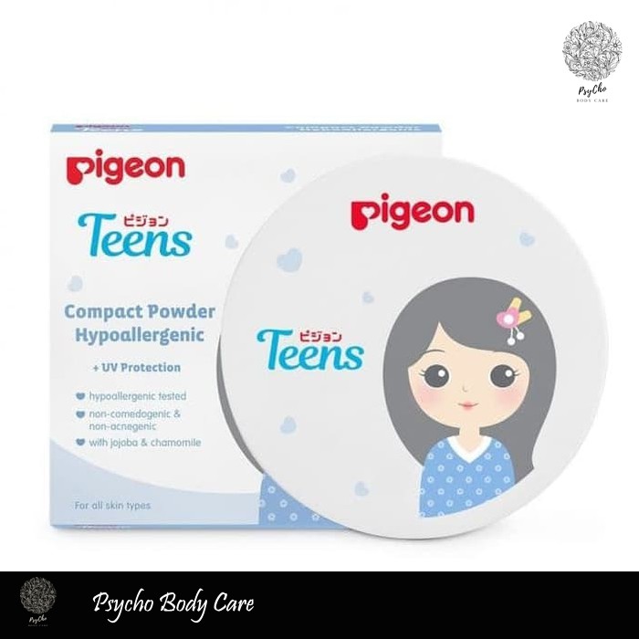 Jual Pigeon Teens Compact Powder UV Protection Innocent Look 14gr ...