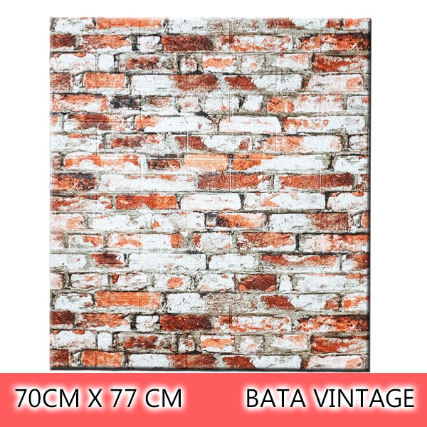 Jual GOJEK Wallpaper Foam 3D WOOD LIST SPONS KAYU LIST WPSBGS WALL ...