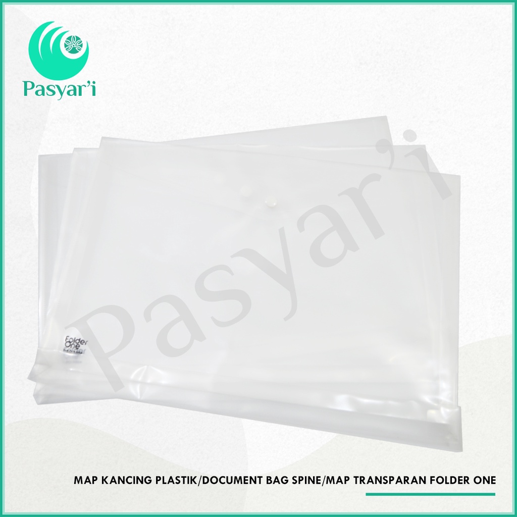 Jual Folder One DBO 100F /Map Kancing Plastik/Document Bag Spine/Map ...