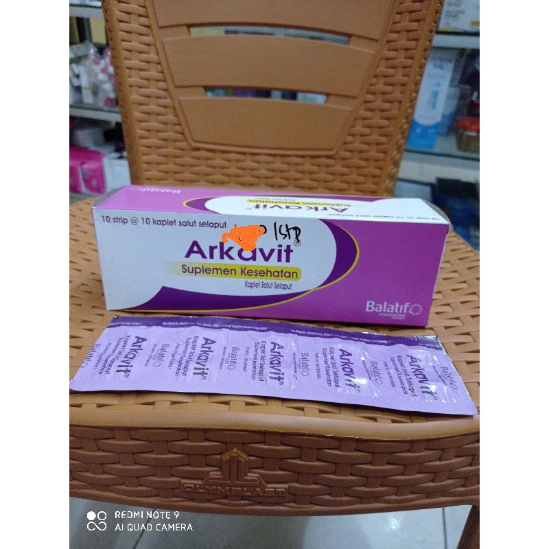 Jual arkavit tablet per strip | Shopee Indonesia
