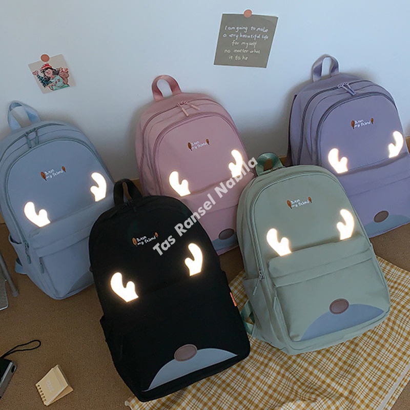 Jual Tas Sekolah Anak Perempuan SD SMP SMA Ransel Wanita Backpack Besar | Shopee Indonesia