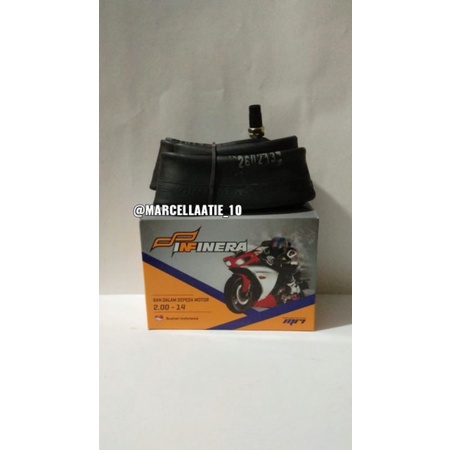 Jual BAN DALAM MOTOR INFINERA 2.00-14 50/90-14 RING 14 BAN DALAM MURAH | Shopee Indonesia