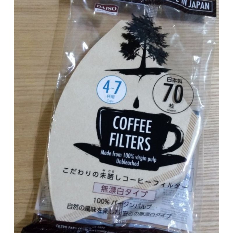 Jual daiso coffee filter Kertas Saring untuk digunakan dengan Coffee ...