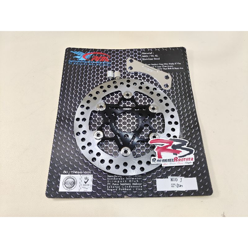 Jual Piringan Cakram Rem Disc Brake PSM 220 mm Yamaha Mio - J M3 Fazzio ...