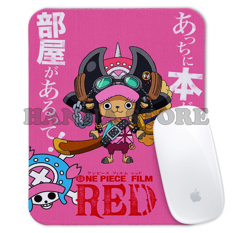Jual Mouse pad Alas Laptop Komputer Anime One Piece RED Card Luffy UTA ...
