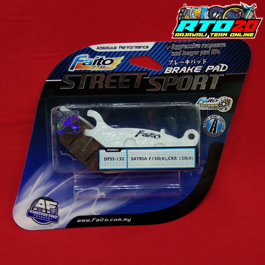 Jual Disc Pad / Kampas Rem Satria F150 Belakang, Tiger Belakang [DPSS ...