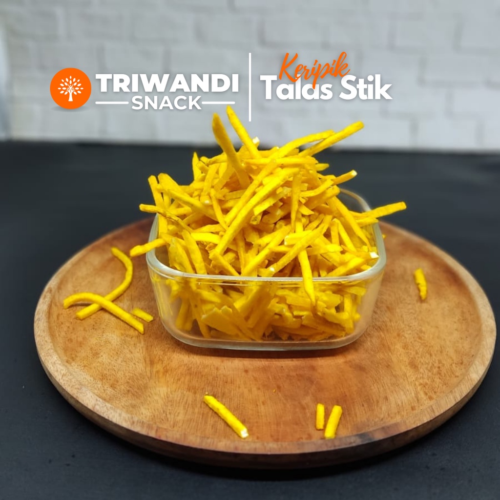 Jual Keripik stik talas kuning kemasan 100 - 250 gr TRIWANDI SNACK oleh ...