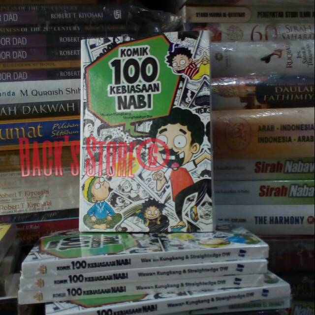 Jual Buku Komik 100 Kebiasaan Nabi By Wawan Kukang & Straighttedge Dw ...