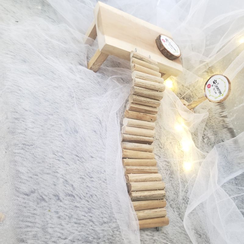 Jual Bendy Bridge Pembatas kayu hamster | pagar pager hamster ...