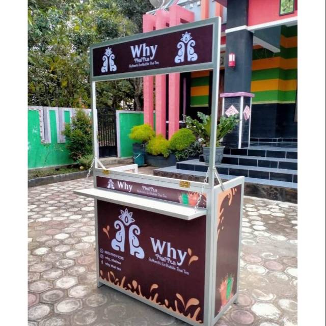 Jual Booth Portable aluminum rombong lipat | Shopee Indonesia