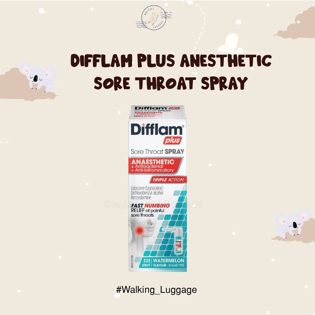 Jual Difflam Plus Anaesthetic Sore Throat Spray - Obat Sakit ...