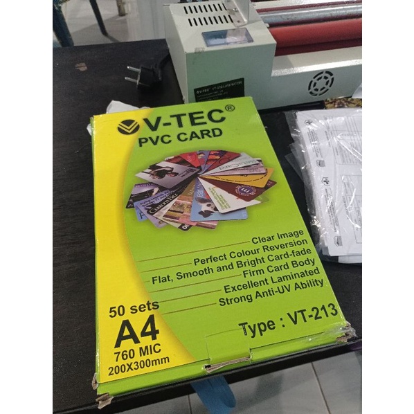 Jual PVC ID CARD V-TEC | Shopee Indonesia