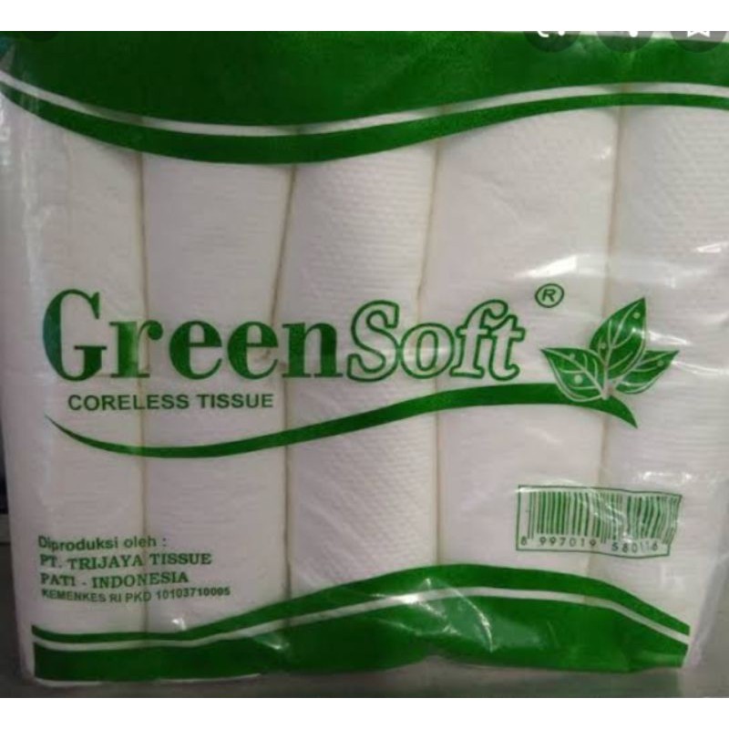 Jual Tissue Coreless Green Soft | Shopee Indonesia