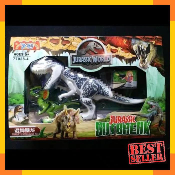 Jual Lego Dino Indominus Rex besar bootleg Jurassic world | Shopee ...