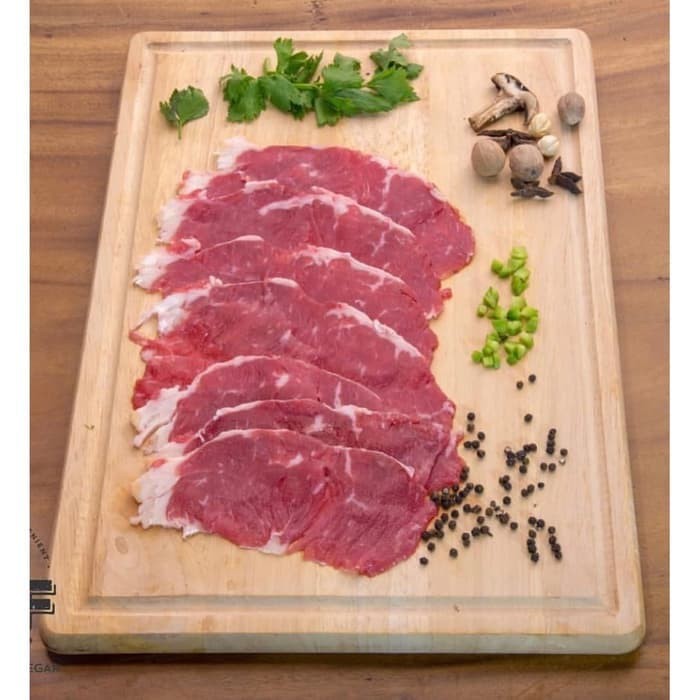 Jual AUS Ribeye Prime Slice, Daging Shabu-Shabu, Beef Slice non-fat 500 ...