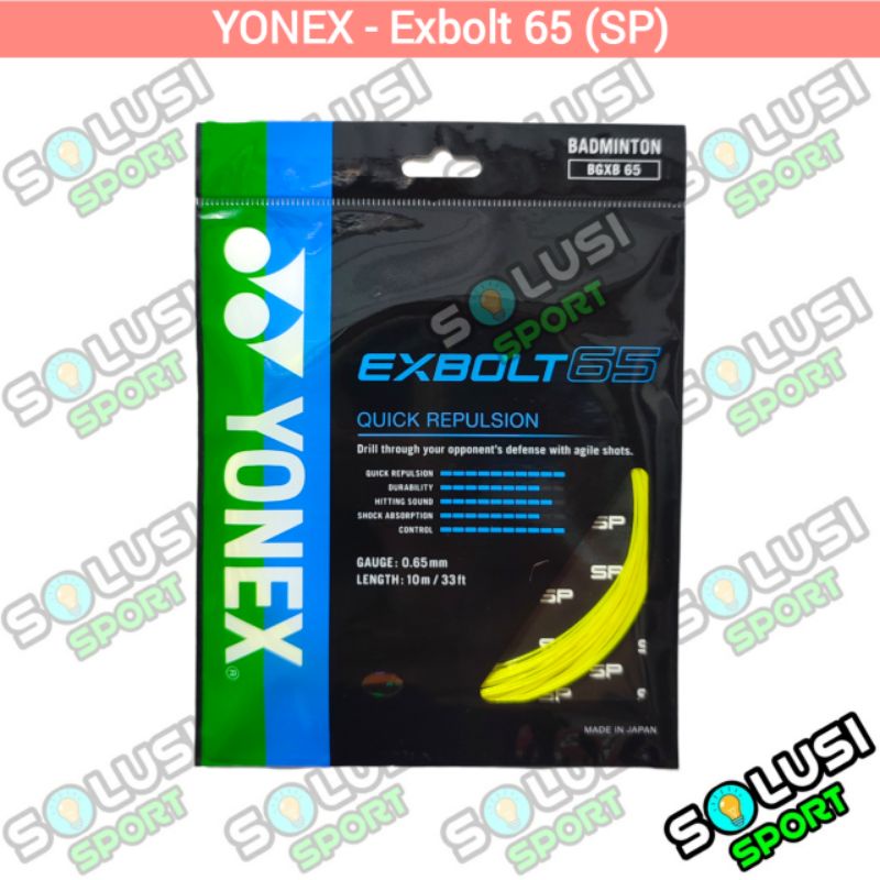 Jual YONEX EXBOLT 65 Senar Bulutangkis Badminton String Original ...