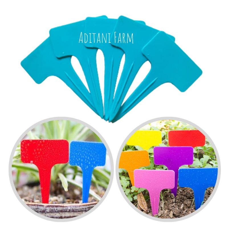 Jual Penanda Tanaman | Tag Nama | Label Nama Warna Hijau Anti Air | Waterproof Tag Name | Per ...