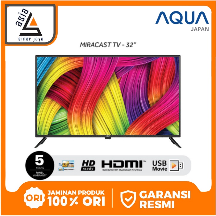 Jual AQUA JAPAN LED TV Digital 32 Inch - Miracast LE32AQT9600G ...