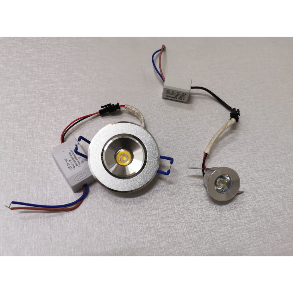 Jual Lampu led down light 1 watt - 3 watt | Shopee Indonesia