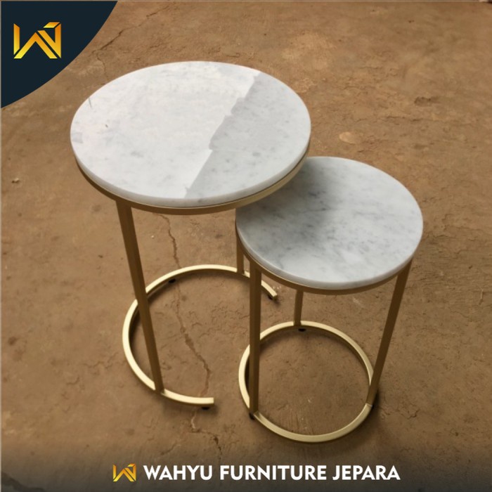 Jual nesting table marmer side table marmer | Shopee Indonesia