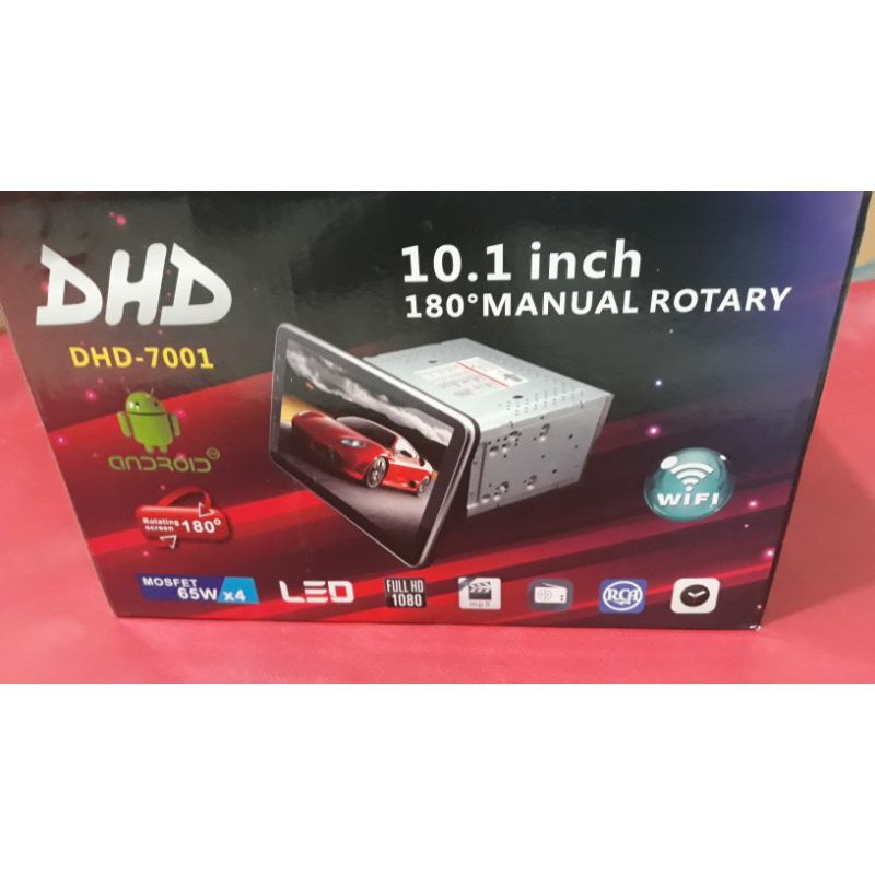 Jual HEAD UNIT ANDROID DHD 7001 HEAD UNIT DHD 10 INCH MANUAL ROTARY ...