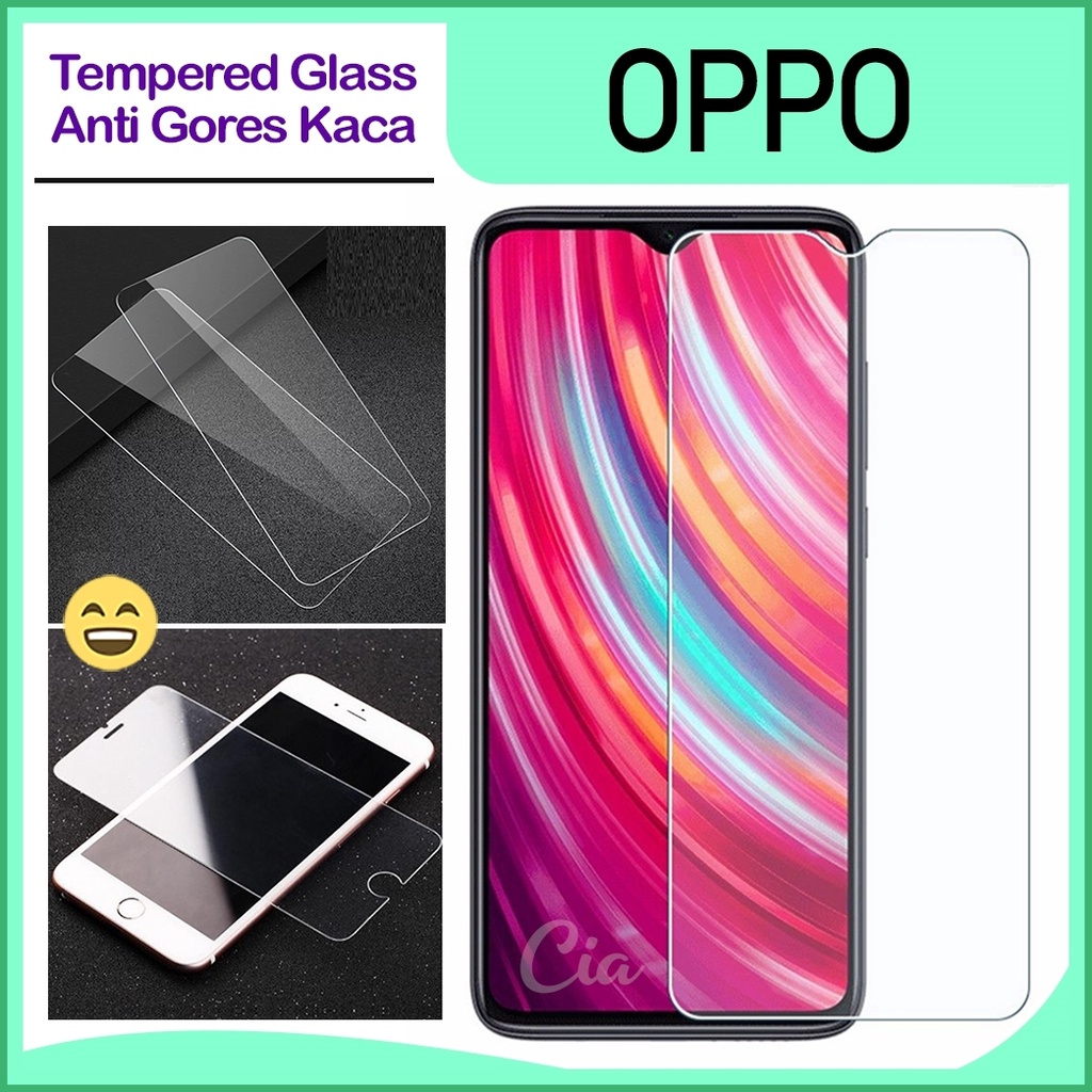 Jual Tempered Glass Oppo F1 F1f A35 F1+ F11 PRO F15 F1S F3 Plus F3+ F5 ...