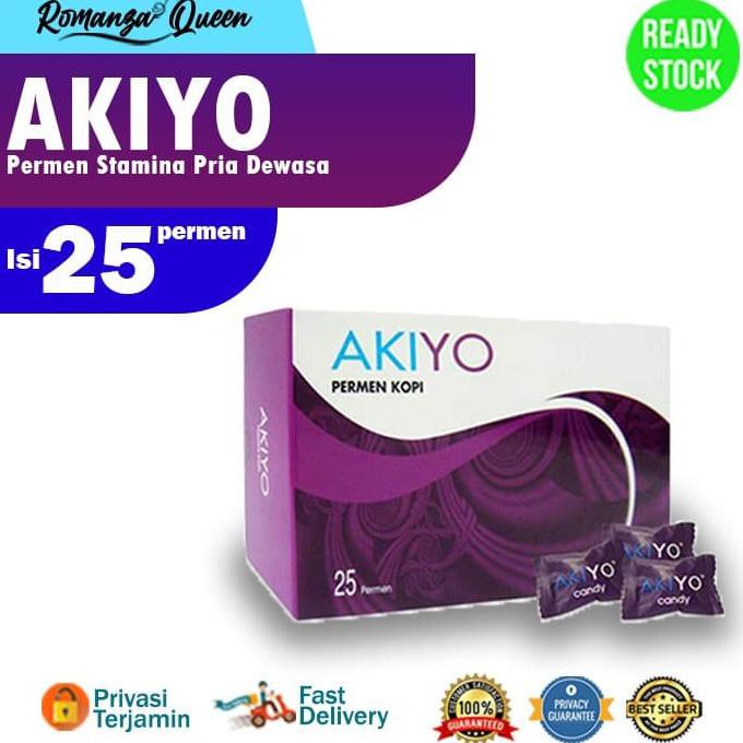 Jual PERMEN AKIYO CANDY ORIGINAL DISTRIBUTOR RESMI 1 BOX 25 BIJI | Shopee Indonesia