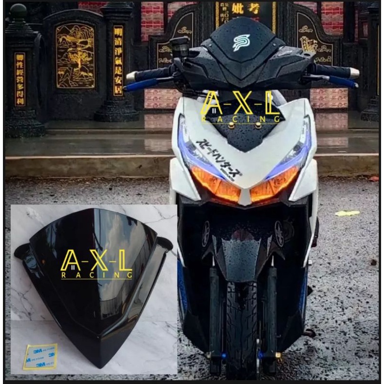 Jual Visor Vario LED 125 150 Old Windshield Vario 125 150 LED Old ...