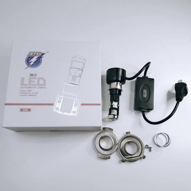 Jual LED LAMPUR MOTOR PROJECTOR RTD M8 36W H6 H4 HI-LO MINI PROJIE CUT ...