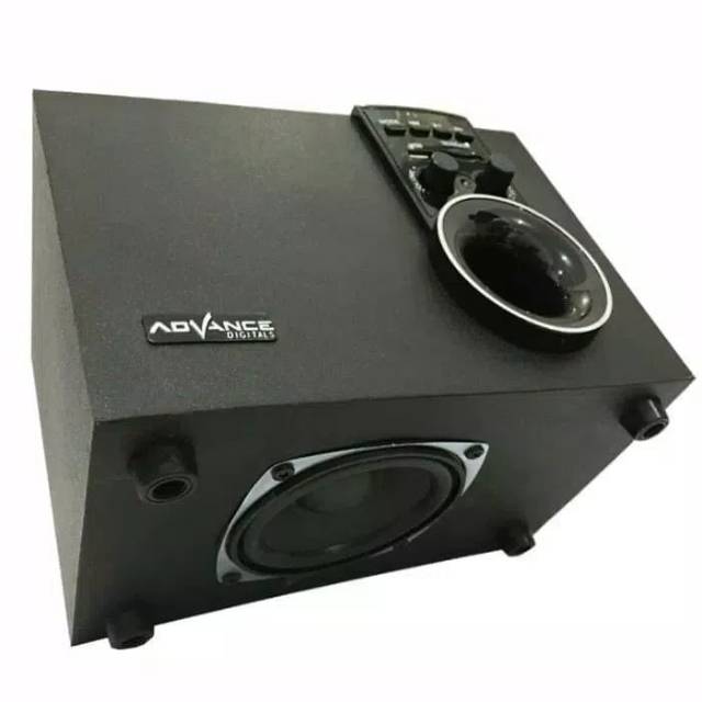 Jual Speaker Bluetooth Aktif Advance M180BT Portable Subwoofer Bass Speaker with FM Radio MP3 ...