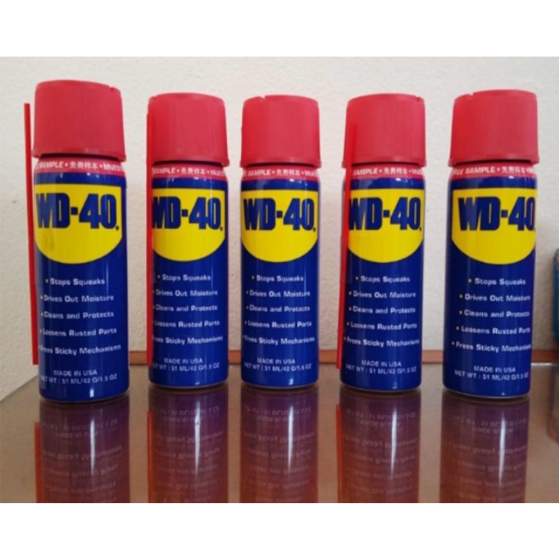 Jual WD 40 pelumas anti karat 191 ML | Shopee Indonesia