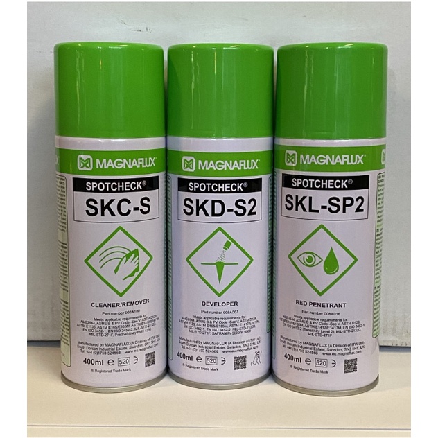 Jual Magnaflux Spotcheck Magnaflux COMPLETE SET ( Cleaner + Developer ...