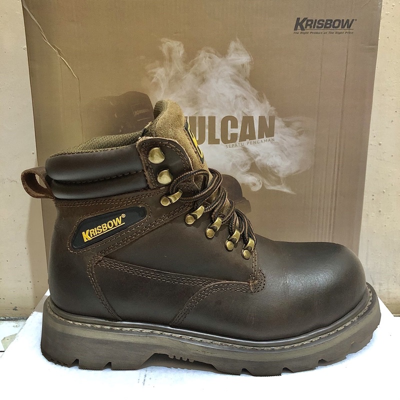 Jual Krisbow Vulcan Safety Shoes Sepatu Pengaman Original | Shopee ...